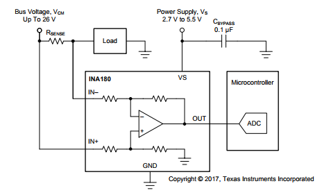 Conheça o INA180 Amplificador Sensor de Corrente (ART3380)